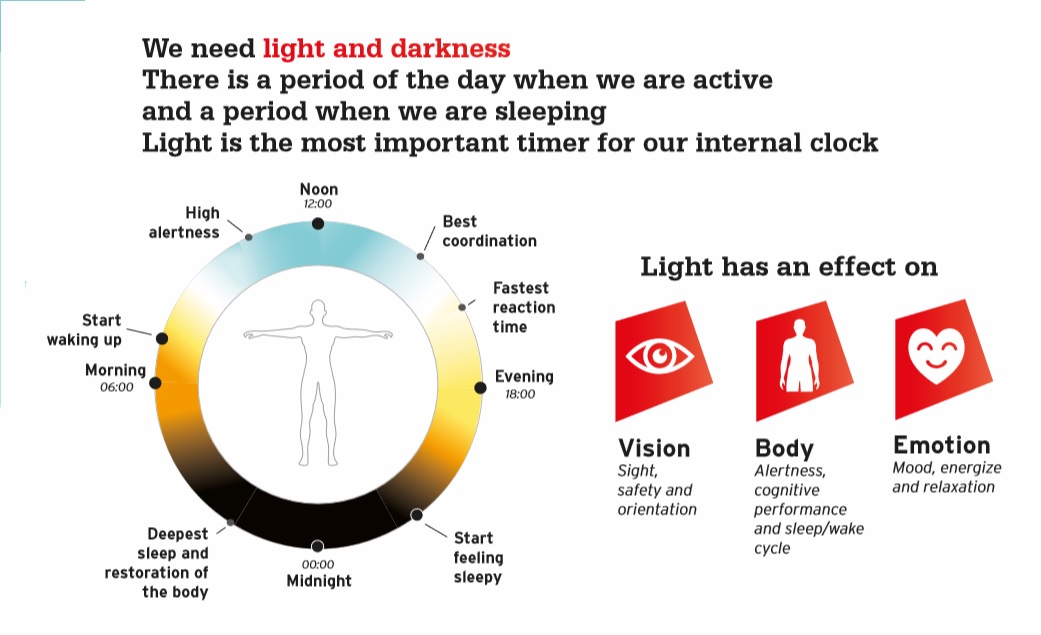 Human Centric Lighting: illuminazione smart per l'uomo • Lumi